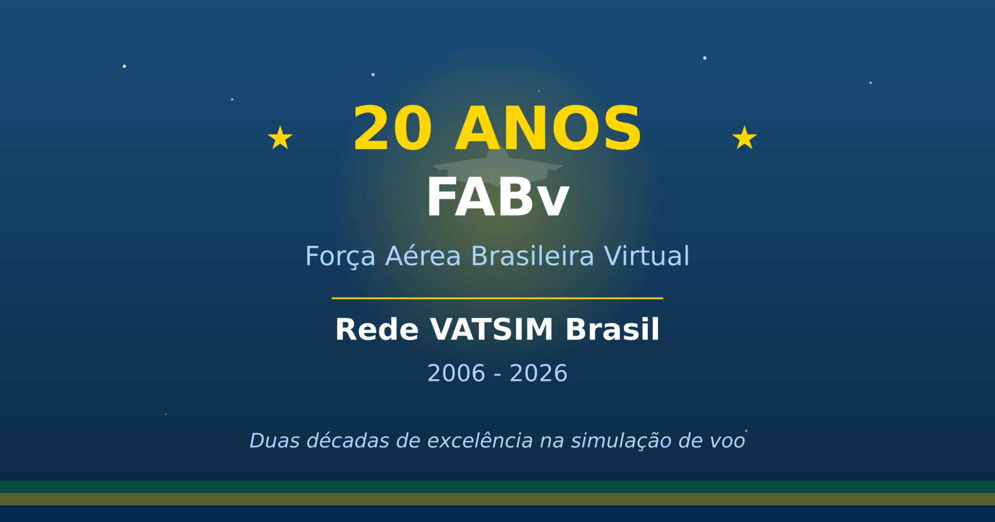 FABv 20 Anos de Vatsim | Força Aérea Brasileira virtual | Asas que ...